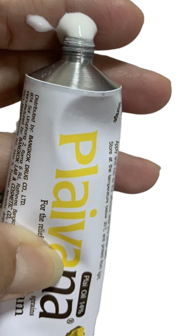 3xPlaivana Cream Thai Herbal Plai Oil Natural Relieve Sprains Muscle ...