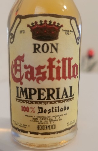 VINTAGE RON CASTILLO IMPERIAL RON 50 ML | eBay