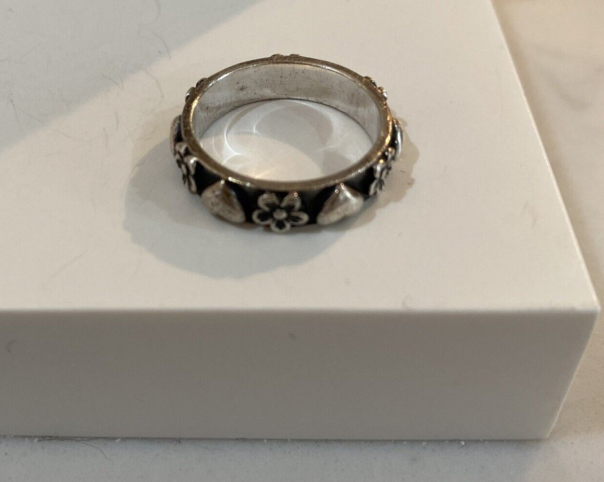 James Avery Hearts And Flowers Ring Retired Wedding B… - Gem