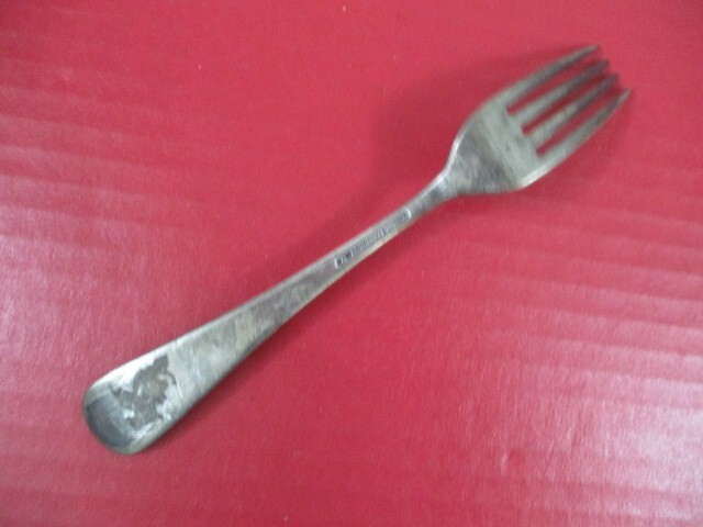 WWII US Army Quartermaster Mess Hall Silverware - Fork - Q.M.C. Marked ...