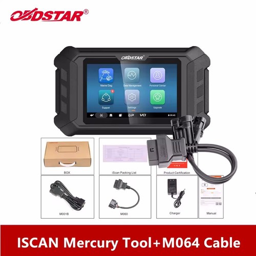 OBDSTAR iScan For ME/RCURY Marine Diagnostic Scanner With OBDSTAR M064 ...