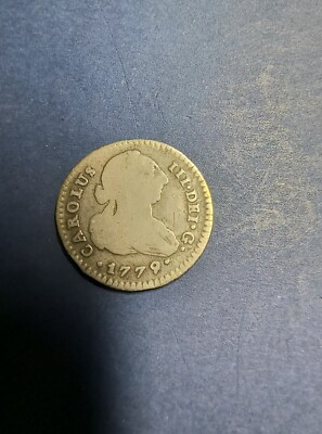 Spanish Carlolus 1 Reale 1779 | eBay