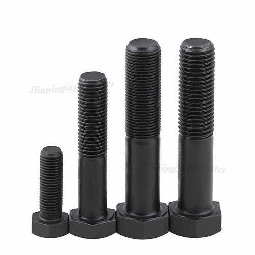 M8 M10 M12 Fine Pitch Thread Hexagon Head Set Screw Hex Bolts 8.8 Steel ...