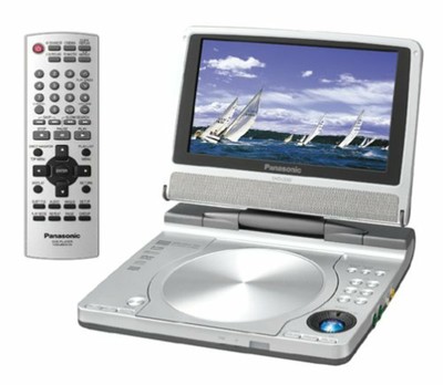 Panasonic Portable DVD Player - 7" Display - Grade A (DVD-LS50) | eBay