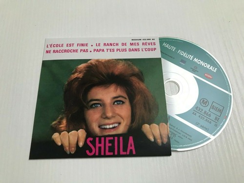 CD single replica 45T Sheila - L'école est finie 2008 | eBay