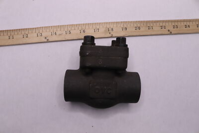Ohio Valve Company Piston Check Valve Black Forged Steel 2" PC800SW | eBay