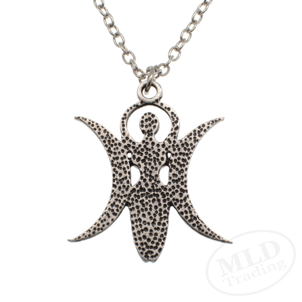 Wiccan Fertility Moon Goddess Pregnancy Talisman Pendant Necklace for ...