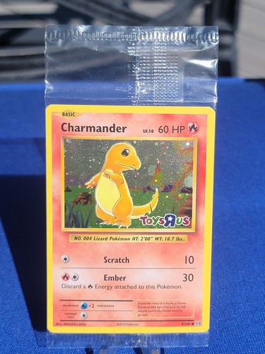 Pokemon XY Evolutions Holo Charmander Toys R Us Promo Card - 2016 ...