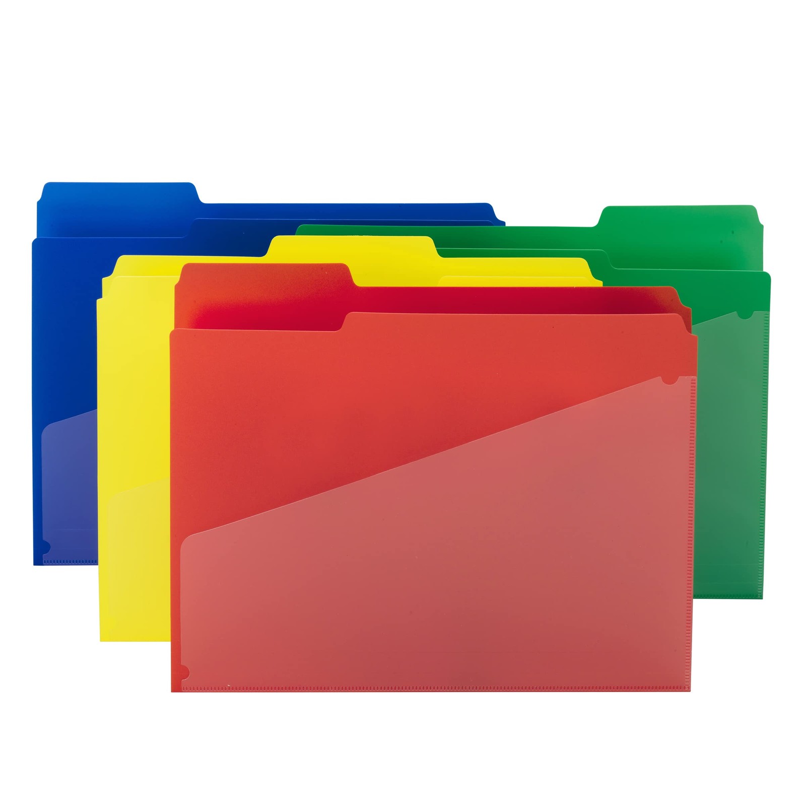 Smead Poly File Folders with Pockets, Set of 12 Plastic Folders for Documents, 1 | eBay