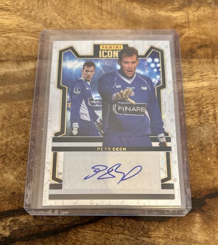 Panini Iconz 2024/2025 « PETR CECH » AUTOGRAPHE RENNES | eBay