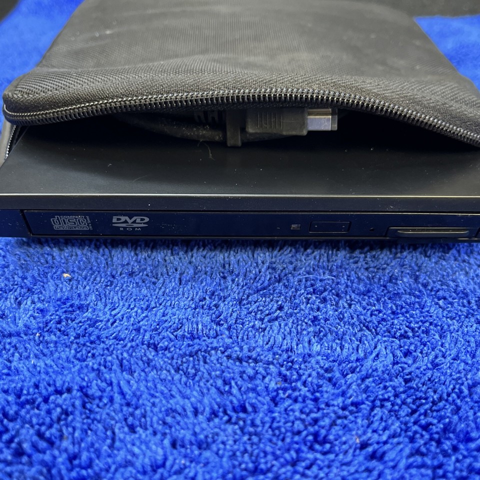 GENUINE Dell PD02S External DVD-RW Optical Drive (MU10N) w/ eSATA Cable & Case | eBay