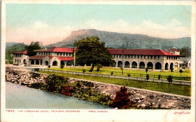 The Cardenas Hotel, Trinidad CO Fred Harvey 1904 Vintage Postcard SB1 ...