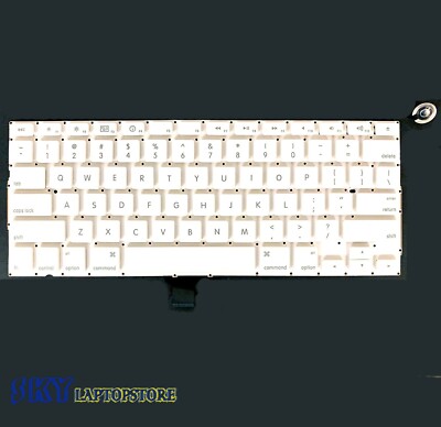 NEW Keyboard White MacBook 13" Unibody A1342 MC207LL/A MC516LL/A 2009 ...