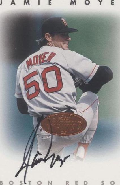 1996 Leaf Signature Series - Autographs Jamie Moyer Bronze (AU) for ...