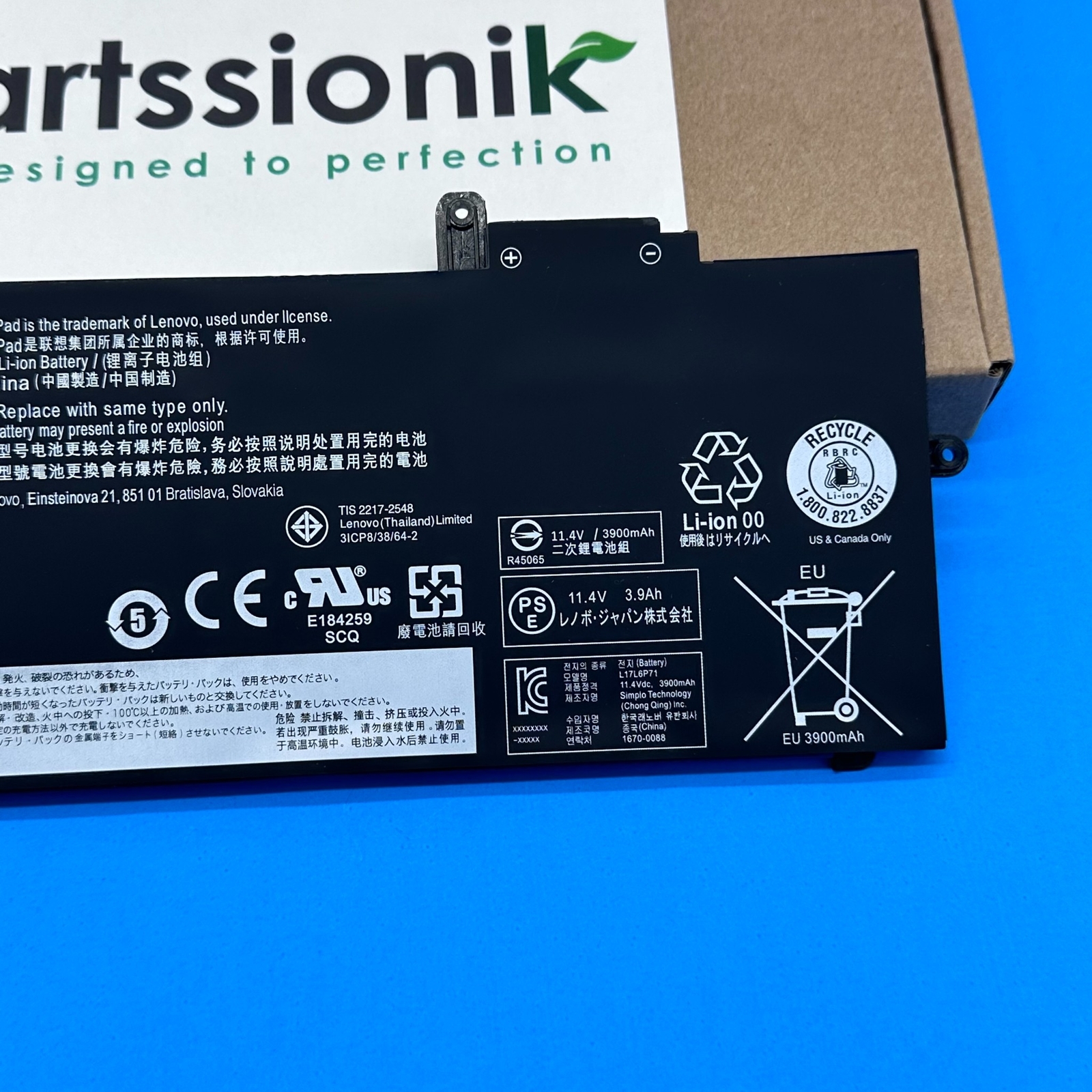 New Genuine Lenovo ThinkPad X280 A285 Battery 01AV470 01AV471 L17L6P71 ...