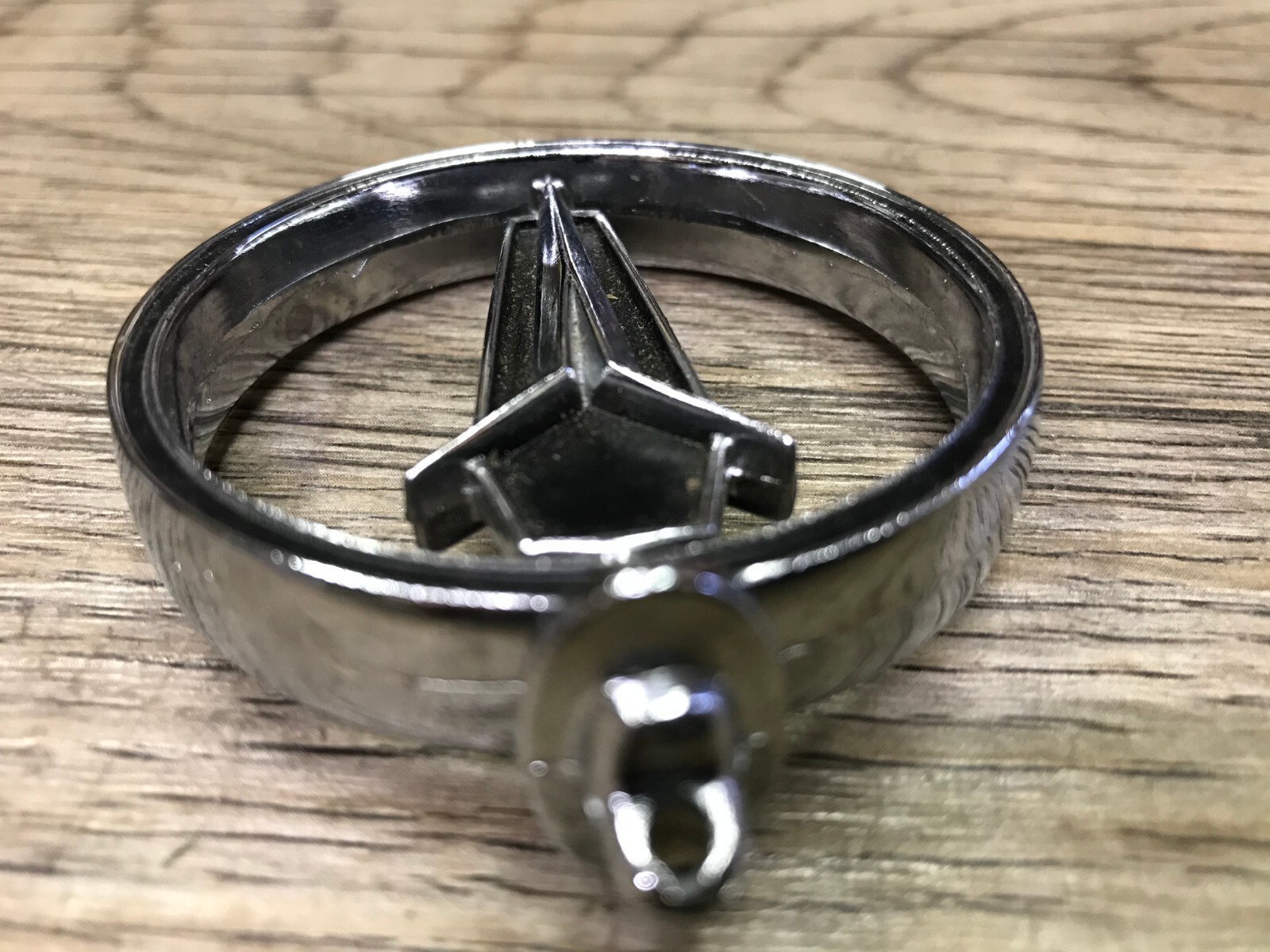 1974-78 PLYMOUTH GRAND FURY VOLARE B BODY MOPAR HOOD EMBLEM ORNAMENT OE ...