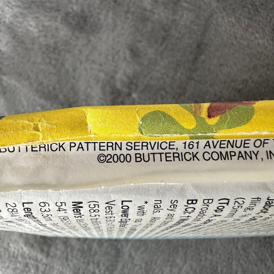 Butterick Sewing Pattern 6754 All Size Austin Powers Groovy Costume ...