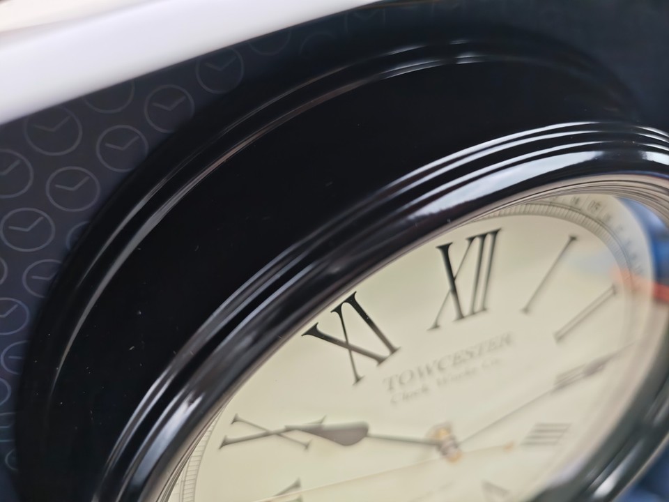 Towcester Clock Works Co. Traditional Quartz Wall Clock with Large ...
