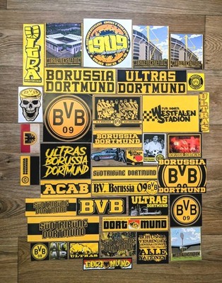 Aufkleber Mix Ultras Borussia 09 Dortmund 38x Fanszene Sticker Sammlung ...