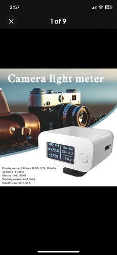 Pro Light Meter Camera Photometer Photography Set Reflection Meter. | eBay