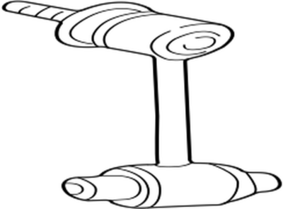 4056A111 Mitsubishi Link, rr susp stabilizer bar, lh 4056A111, New ...