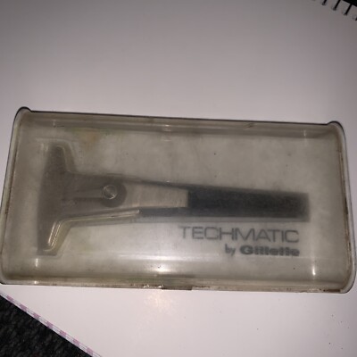 Vintage Gillette Techmatic Razor Made in U.S.A. | eBay