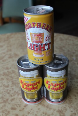 Vintage EXPORT LIGHT Non Alcoholic Beer Can 1980s 0% Tin Drink it All ...