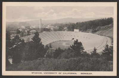 California Berkeley Golden Bears Memorial Stadium Postcard - Rare ...