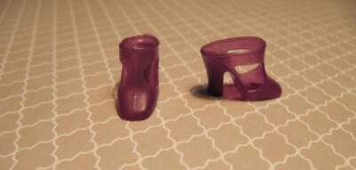 Vtg 1960s JAPAN BARBIE doll FRANCIE PURPLE T STRAP SHOES 3431 3438 3357 ...