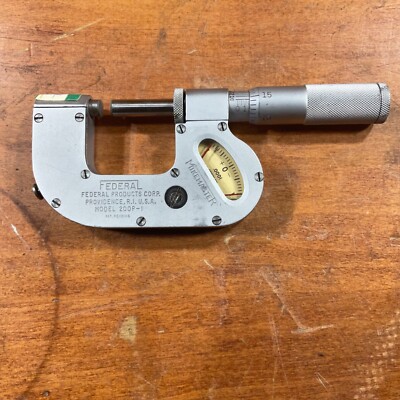 Micrometers - Federal Indicator Micrometer