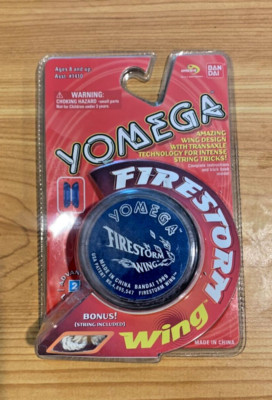 New Yomega Bandai Yo Yo Firestorm Wing 1999 Vintage Sealed | eBay