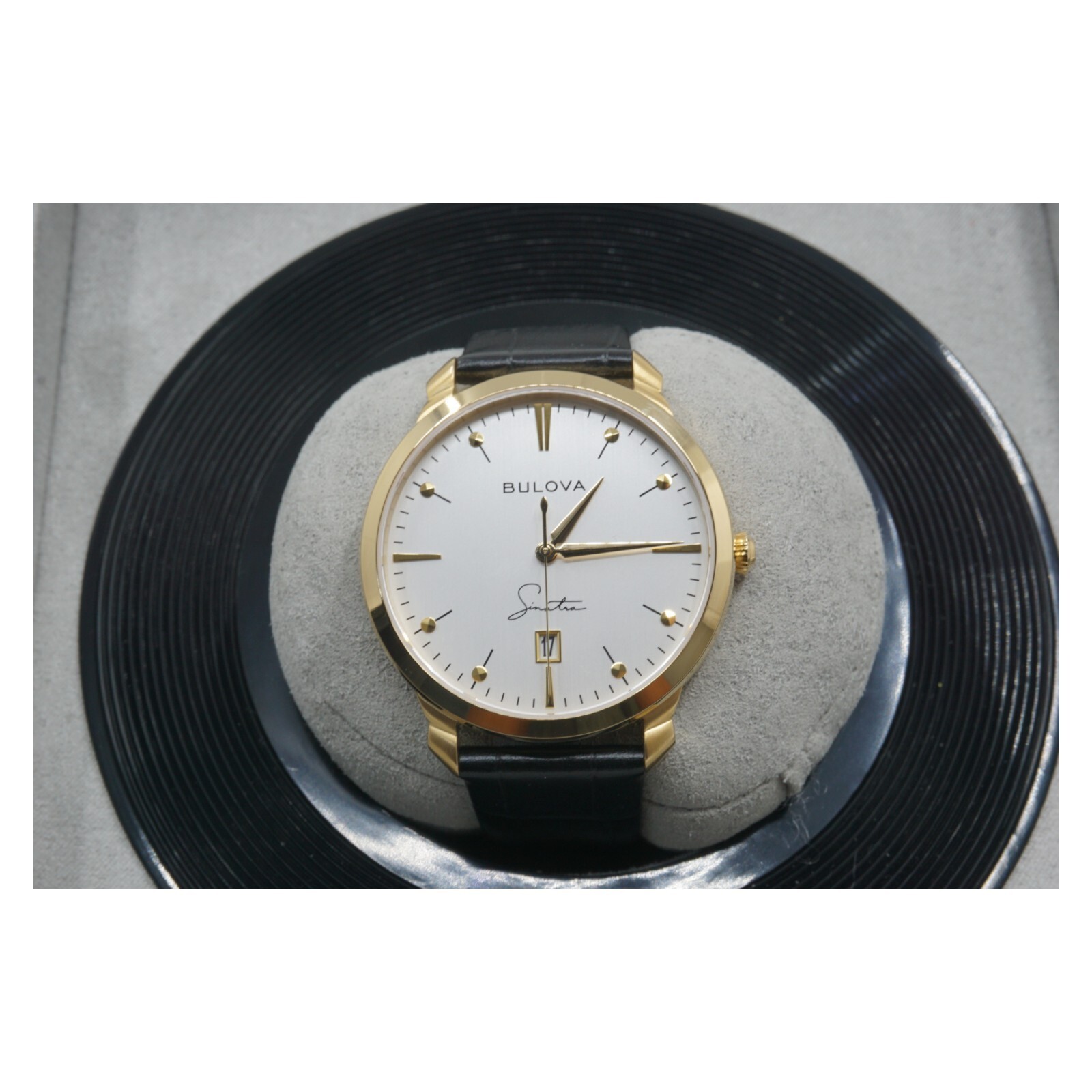 Bulova Frank Sinatra Collection Stainless Steel Men's Watch 97B204 | eBay