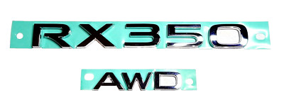 23-24 NEW LEXUS RX350 EMBLEM REAR TRUNK LIFTGATE CHROME 2023 2024 | eBay