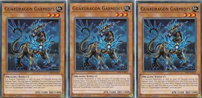 YUGIOH 3 X GUARDRAGON GARMIDES - SAST-EN013 SAVAGE STRIKE 1ST ED COMMON ...