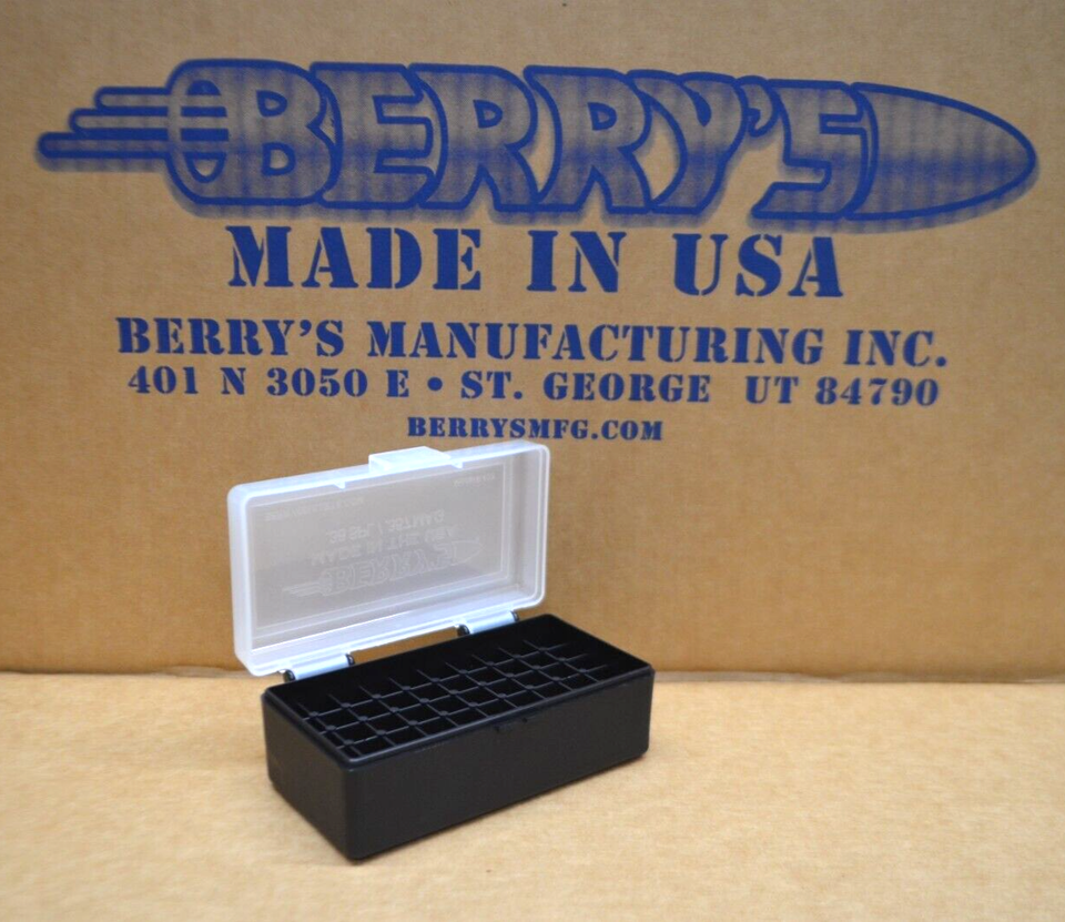 (5) .38 SPL / .357 MAG 50 ROUND PLASTIC AMMO BOXES (CLEAR COLOR) | eBay