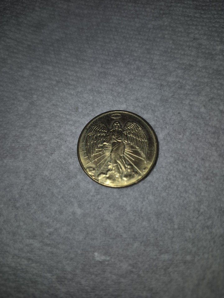 Double Sided Angel Coin | eBay