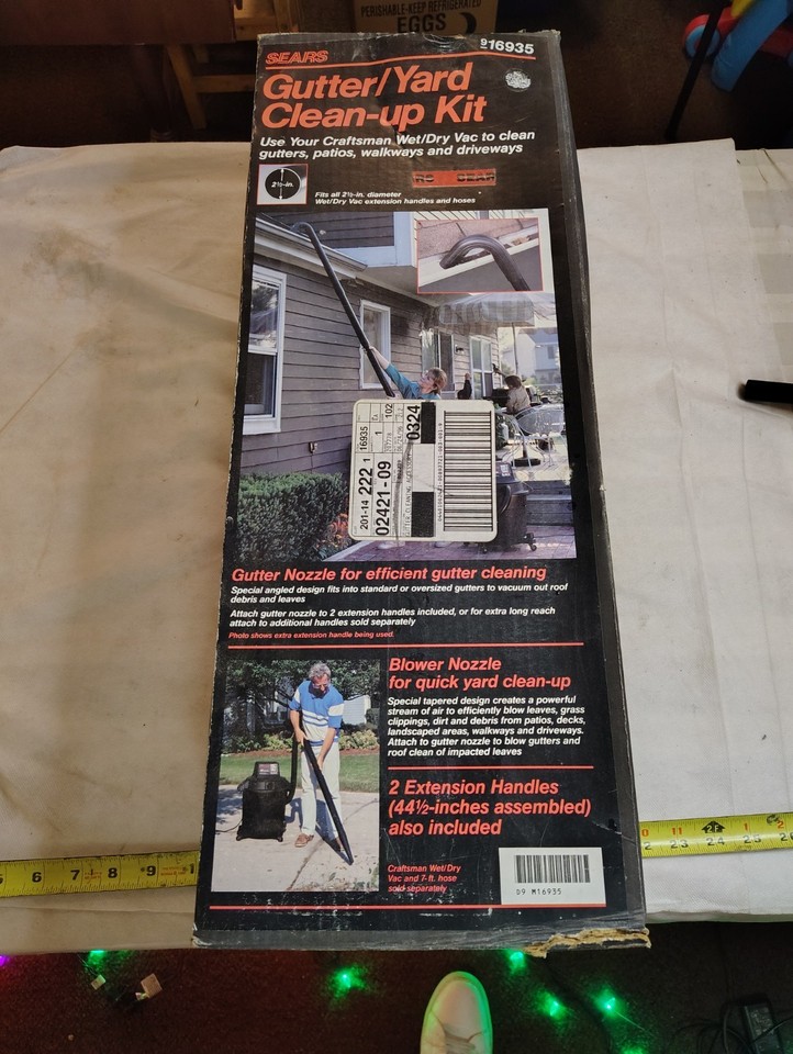 CRAFTSMAN Gutter Clean Out Kit Electric or Gas Powered Blower ...