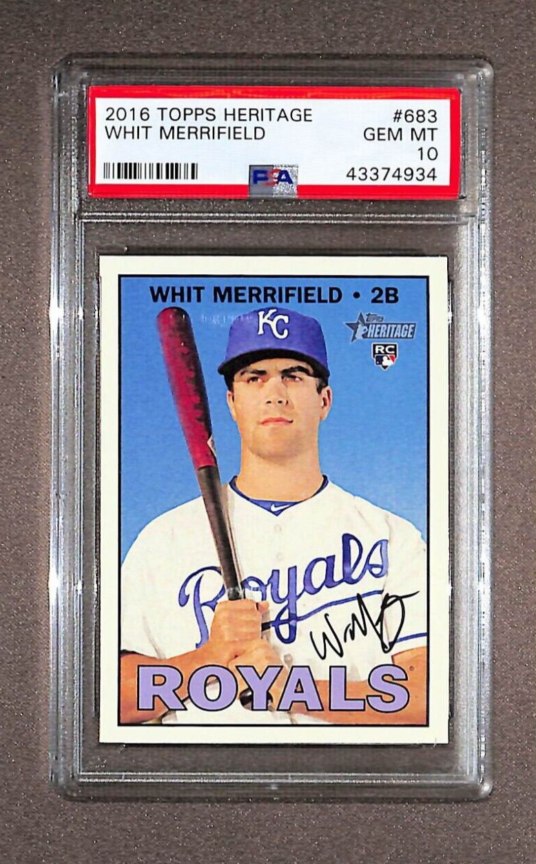 2016+Topps+Heritage+High+Number+-+%23683+Whit+Merrifield+%28RC%29 for ...
