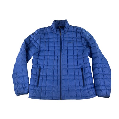 Marmot Jacket Mens 2XL XXL Blue Quilted 3M Thinsulate Featherless ...