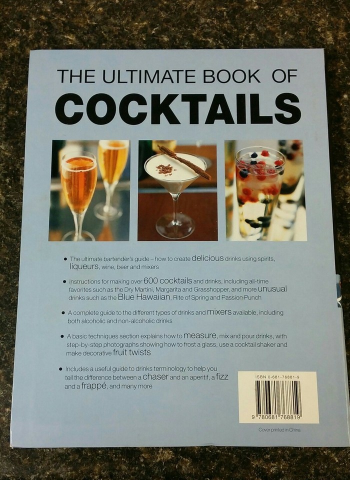 Ultimate Book of Cocktails by Stuart Walton (2007, Hardcover ...