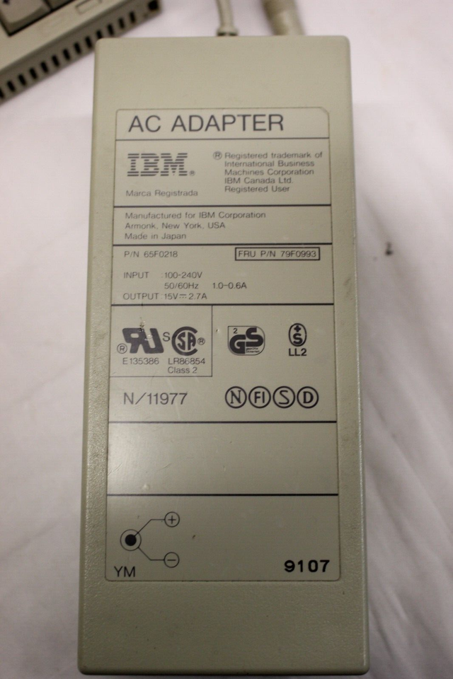 IBM PS/2 MODEL L40 SX LAPTOP VINTAGE COMPUTER | eBay