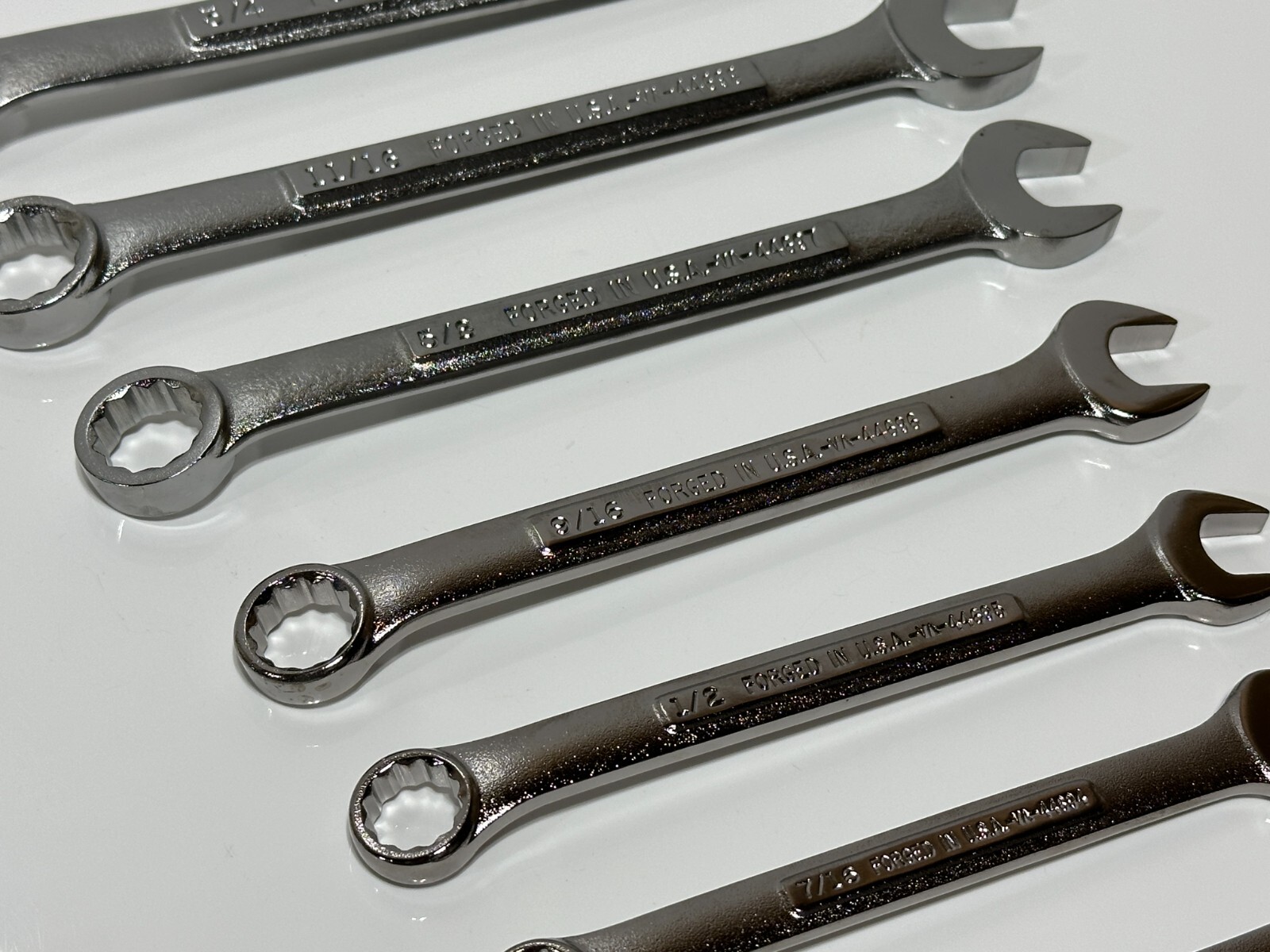 NEW Craftsman Tools USA (VA) 47044 9pc SAE Combination Wrench Set, 1/4 ...