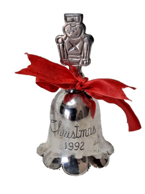 Nutcracker Bell, Christmas 1992 - Silver-plated | eBay