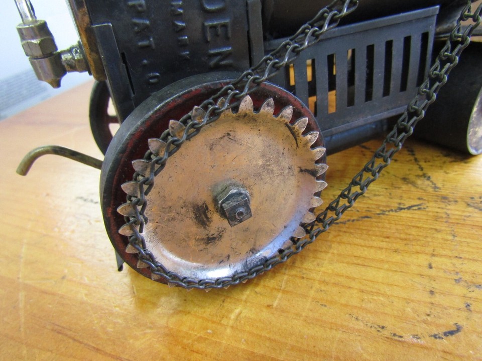 1920's Weeden #646 Toy Steam Engine Roller Tractor Locomotive with ...