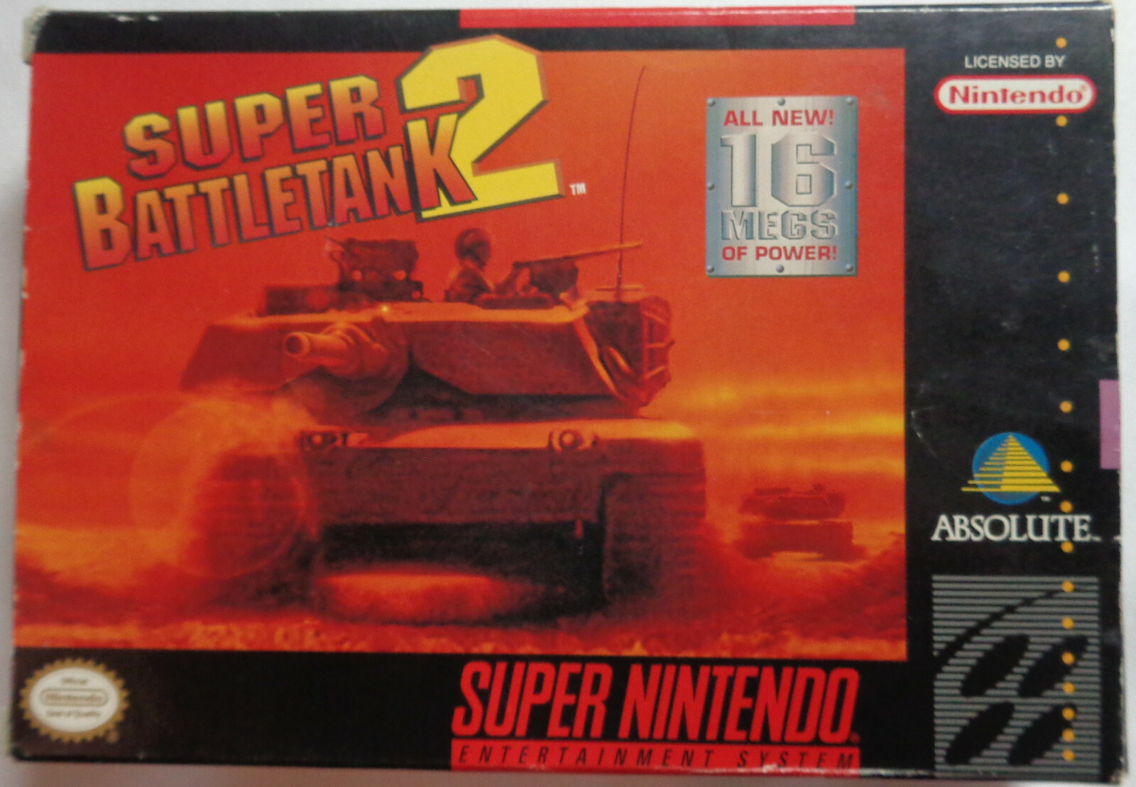 Super Battletank 2 SNES Complete in Box CIB *Authentic* 4988110900266| eBay