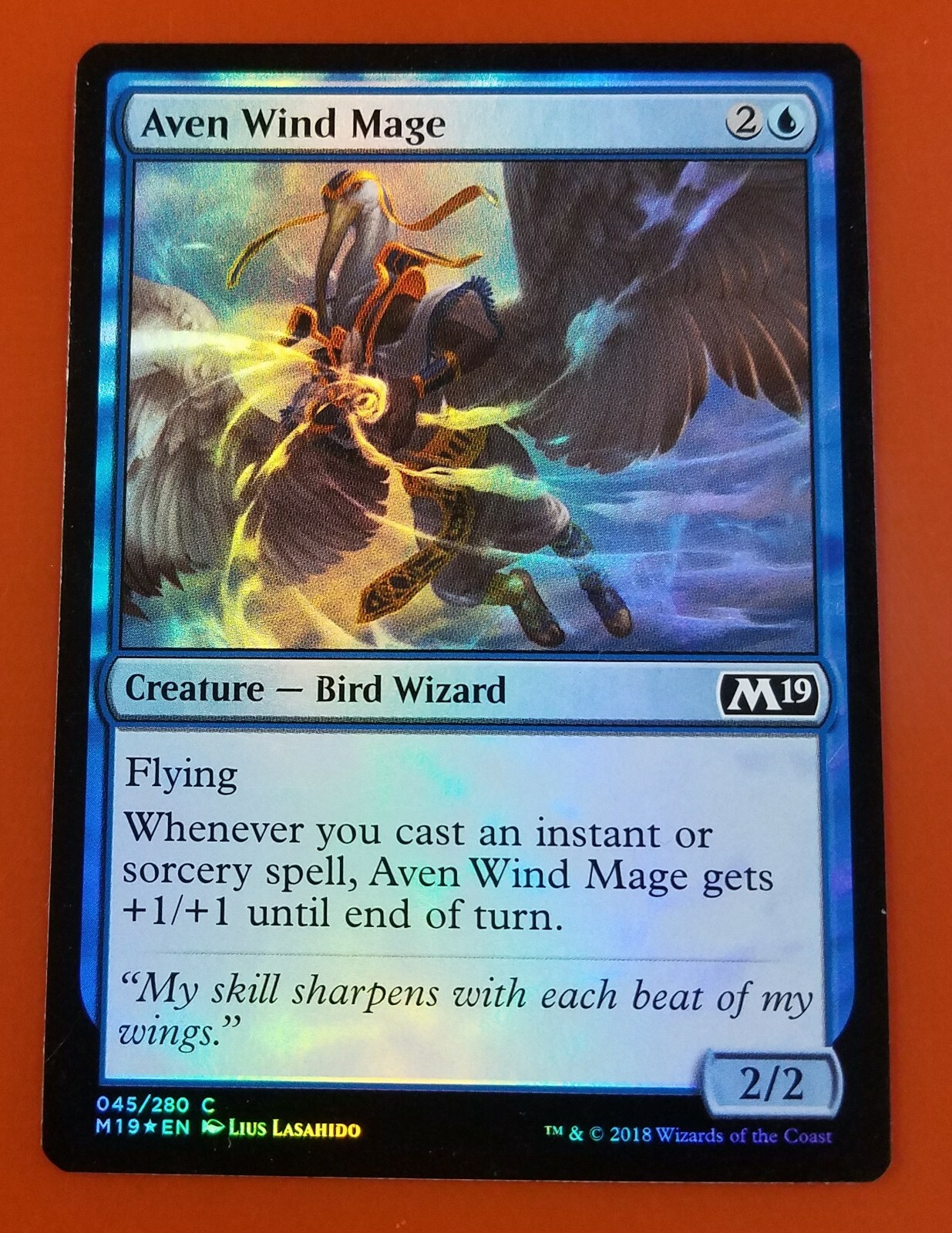 1x Aven Wind Mage | FOIL | M19 Core Set 2019 | MTG Magic Cards | eBay