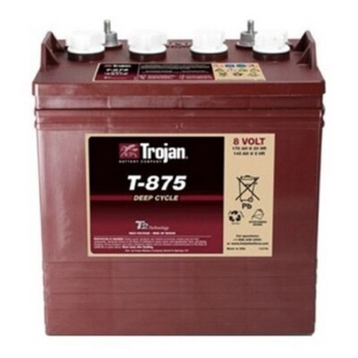 TROJAN DEEP CYCLE T-875 SIGNATURE SERIES 8V 170AH BATTERY | eBay Australia
