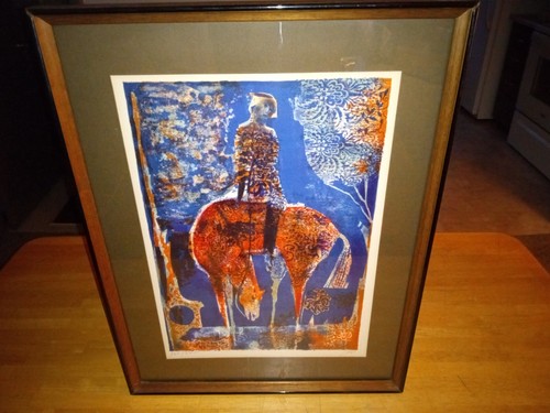 Spanish Artist " Jose Puig Marti " Signed and number'd Lithograph!! | eBay