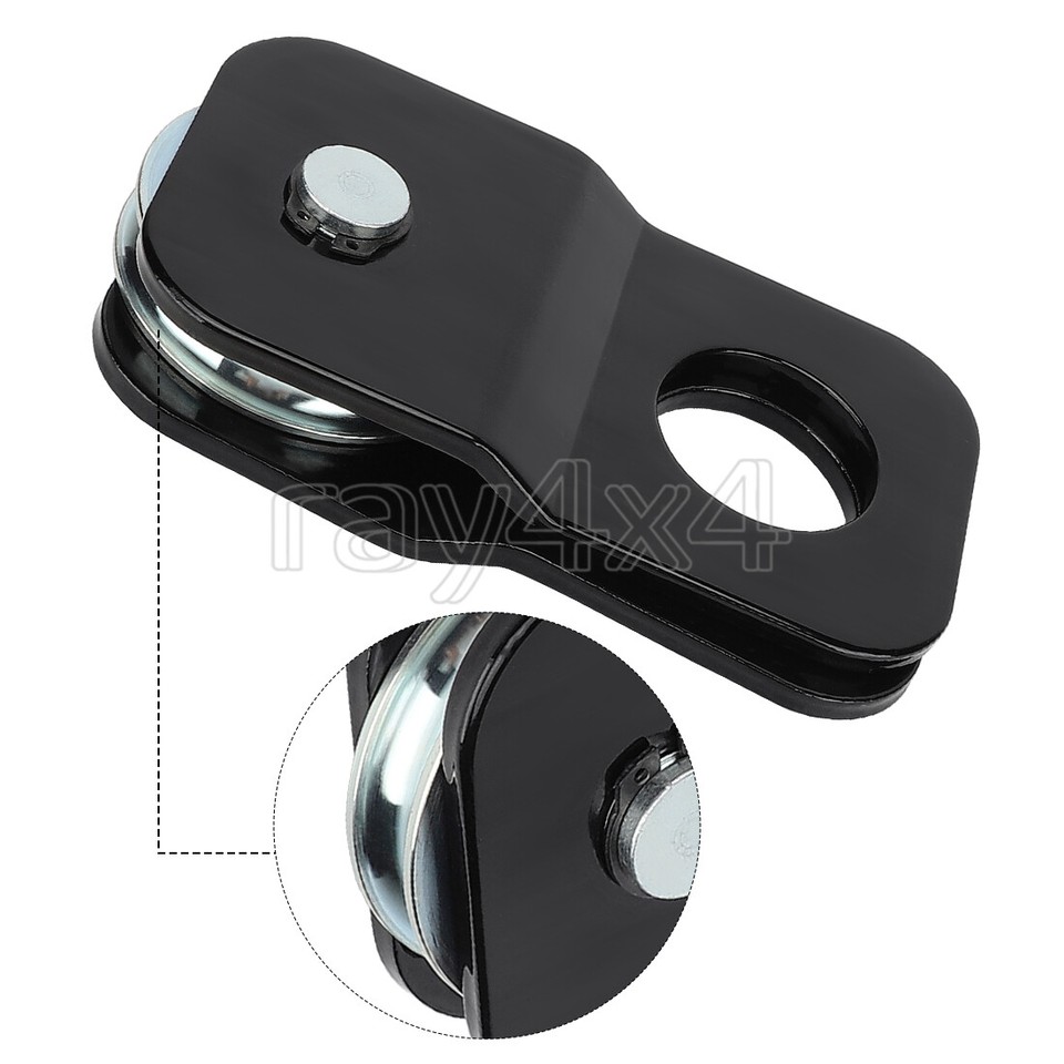 Snatch Block 8,000 lbs Capacity Recovery Winch Pulley 4T Offroad ATV ...