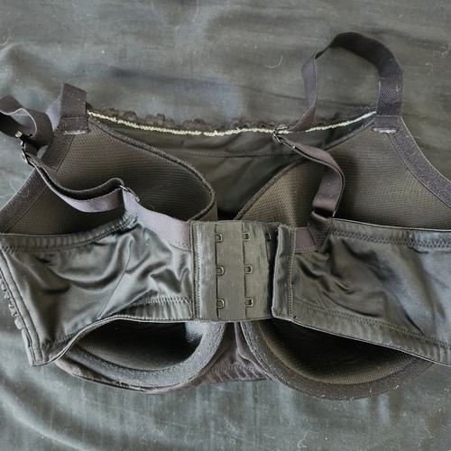 MODERN MOVEMENT Black Lace Underwire Bra Cami Women's Size 34DD | eBay